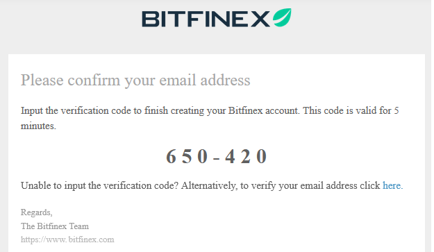 How to create an account on Bitfinex – Bitfinex Help Center