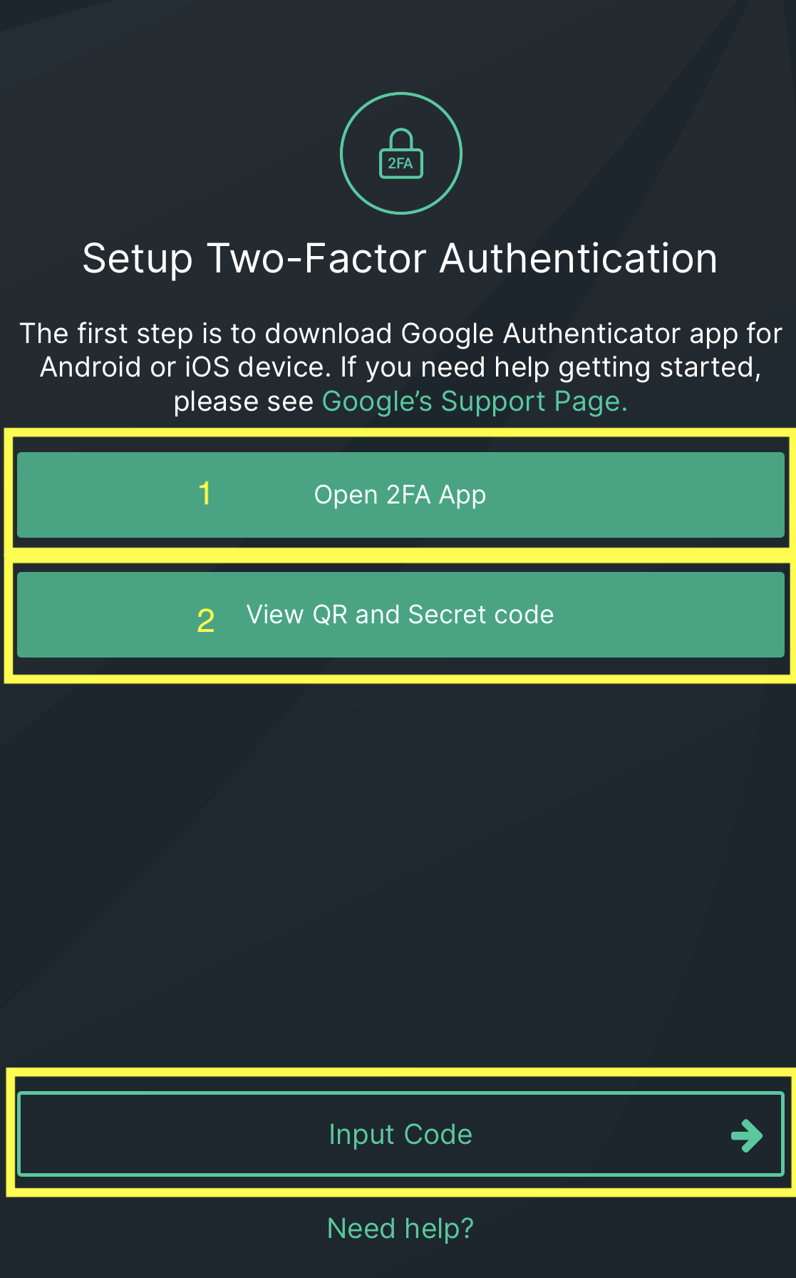 How to Sign Up from the Bitfinex Mobile App – Bitfinex Help Center